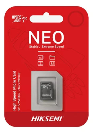 Memoria Micro SDHC 256GB Clase 10 HS-TF-C1 (Estándar) Neo Hiksemi HS-TF-C1(STD) 256G NEO - Smartecno